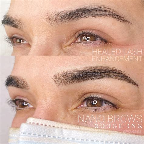 Nano Brows Precise Natural Looking Fuller Brows Rouge Ink