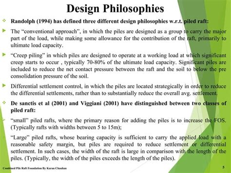 Combine Piled Raft Foundation Cprf Er Karan Chauhan Ppt