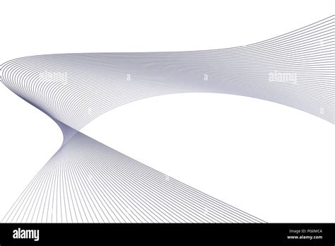 Geometric Conceptual Background Line And Curve Pattern For Design Vector Illustration Graphic