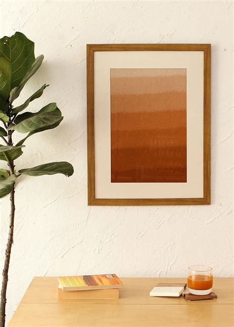 Get Rust Aam Digital Print Wooden Glass Wall Art At ₹ 2299 Lbb Shop