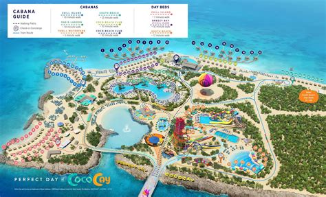 Perfect Day At Cococay Cabana Map By Royal Caribbean Blog Issuu