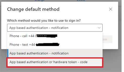Change Verification Method To OTP Card IT Services University Of Derby