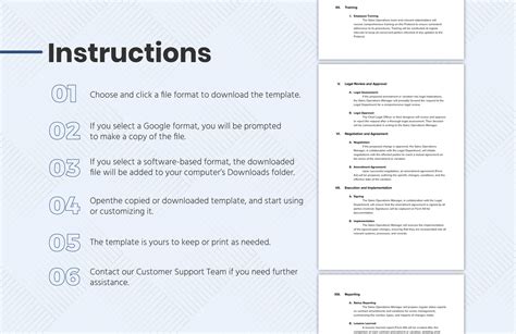 Sales Protocol For Contract Amendments And Variations Template In Word