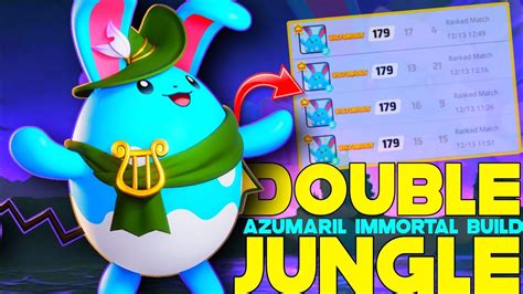 Azumarill Becomes Immortal With Double Jungler Strategy And Best Build Of