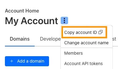 Find Account And Zone Ids Cloudflare Fundamentals Docs