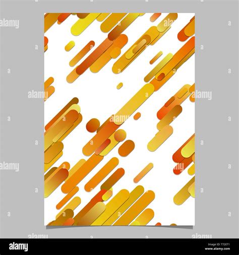 Orange Diagonal Gradient Stripe Pattern Flyer Background Template Stock