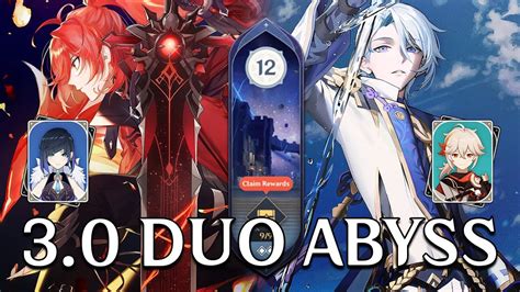 Diluc C6 X Yelan Ayato C6 X Kazuha Duo Showcase 3 0 Spiral Abyss