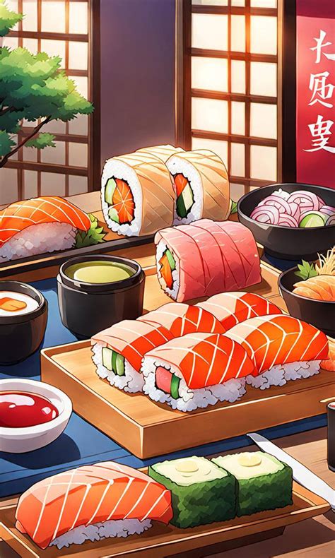 Ai Prompt Sushi Lunch By Thatbabzilla On Deviantart