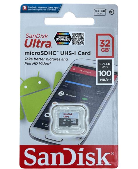 พรอมสงSanDisk 32GB 64GB 128GB 256GB MicroSDHC UHS I Card Ultra