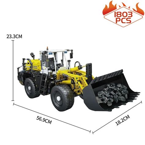 Moc App Motorized Pneumatic Loader Building Blocks
