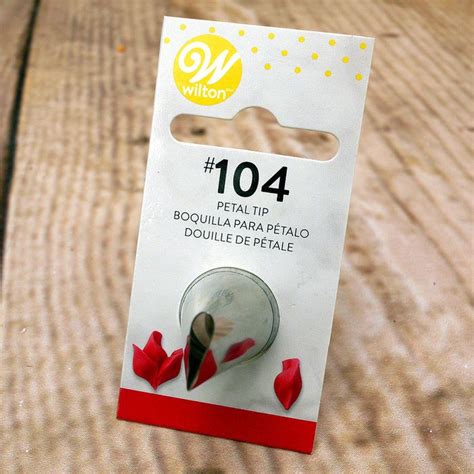 Wilton #104 Petal Piping Nozzle - The Cake Mixer | The Cake Mixer