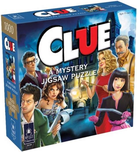 Bepuzzled Mystery Jigsaw Puzzle 1000 Pieces 23x29 Clue Michaels