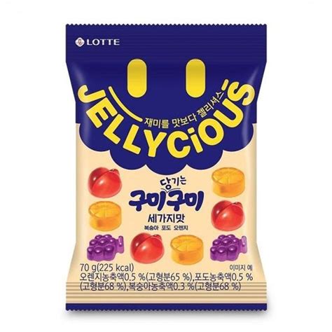 롯데젤리 구미구미 과일맛 70g 주전부리 간편간식 골 홈플러스 택배배송