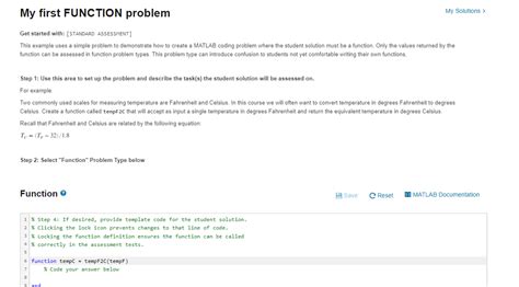 Solved My First Function Problem My Solutic Get Started Chegg