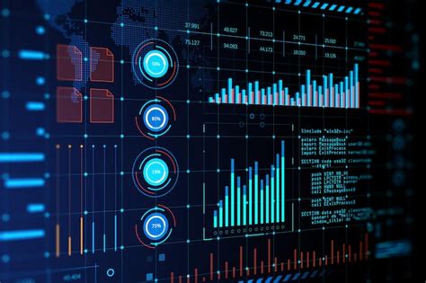 Premium Photo Interactive Data Analysis Interface With Graphs And