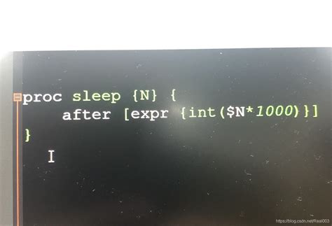 Tcl脚本实现延时1s的方法tcl脚本延时 Csdn博客