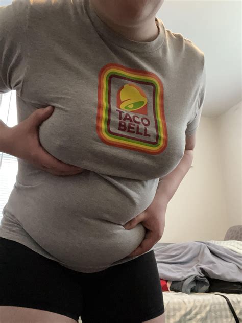 Shirt And Body Brought To You By Taco Bell Rweightgainfetish