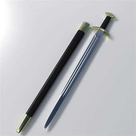 바이킹 소드 3d 모델 10 Ma Fbx Obj Free3d