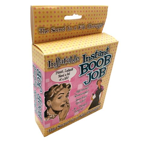Inflatable Boob Job The Diabolical T People