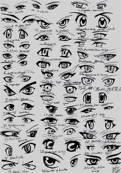 Anime Eyes Base Male