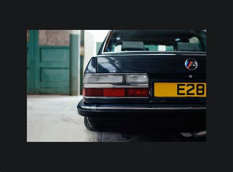 1981 1988 Bmw E28 Clear Tail Light Segments