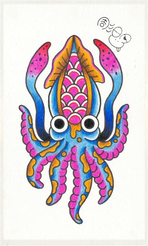 Squid Book Flash Good Times Ink