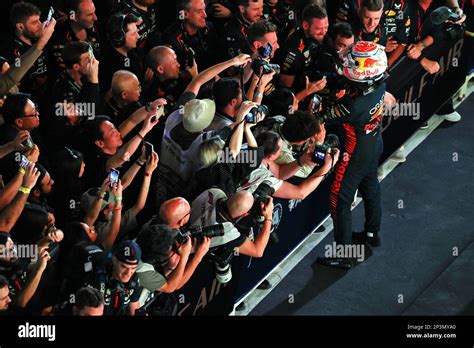 Race Winner Max Verstappen Nld Red Bull Racing Rb19 Celebrates With