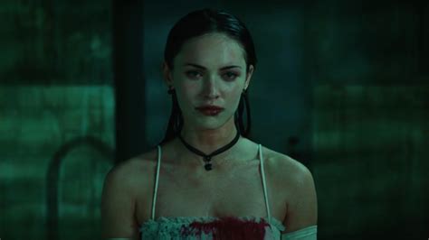 Megan Fox Rocks White Dress While Getting Drenched On
