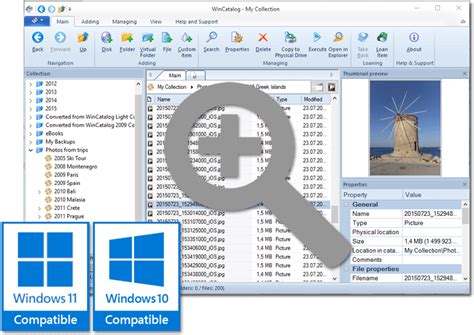 File Organizer Software For Windows Wincatalog 2021