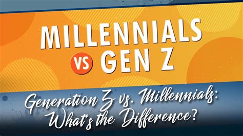 Generation Z Vs Millennials Whats The Difference