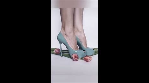 Crushing Kick In High Heels Crush Fetish Trample Foods Crush Asmr Foods Crush Trample Asmr