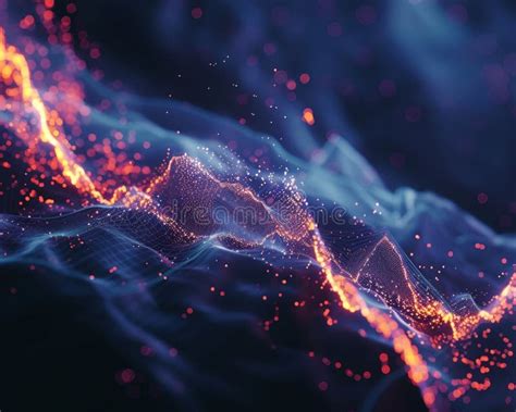 Abstract Visualization Of Stock Market Fluctuations Stock Illustration Illustration Of Options