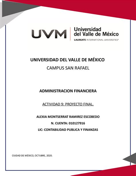 Actividad 9 Proyecto Final Etapa 1 2 Y 3 De Proyecto Integrador