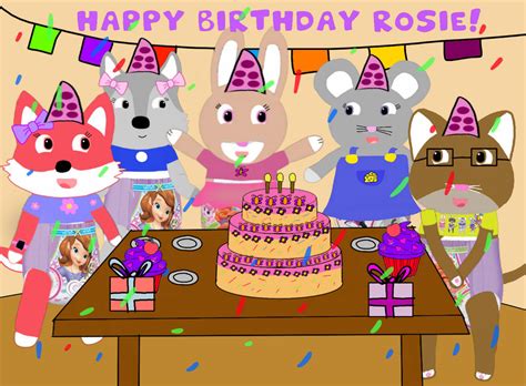 Happy Birthday Rosie By Iambslover On Deviantart