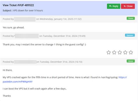 Host Automatically Shuts Down Every Few Hours — Lowendtalk