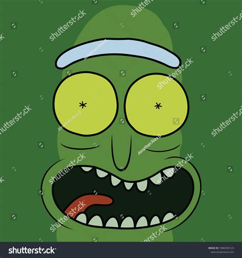 Pickle Rick Over 4 Royalty Free Licensable Stock Vectors And Vector Art