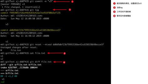 Git Rebasereset以及revert命令分析 Wbl