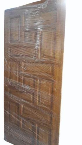 Interior 80inch Teak Wood Polished Door For Home At 1500 Sq Ft In