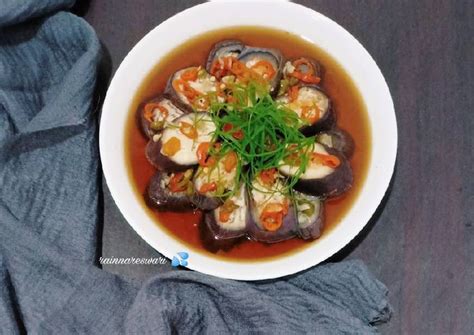 Resep Terong Kukus Saus Tiram Oleh Rainnareswari Cookpad