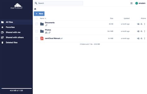 Owncloud Web A New View On Your File Platform Owncloud