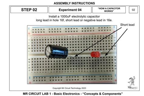 Mc1 04 Mr Circuit Lab 1 Experiment 4 “how A Capacitor Works” Mrcircuittech