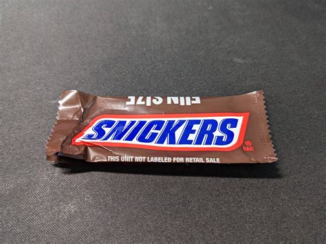 This Sealed Snickers Wrapper Is Empty Inside R Mildlyinteresting
