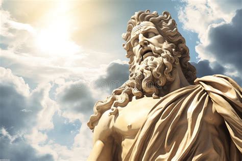 The God Zeus Illustration Illustration Photo Stock Illustration