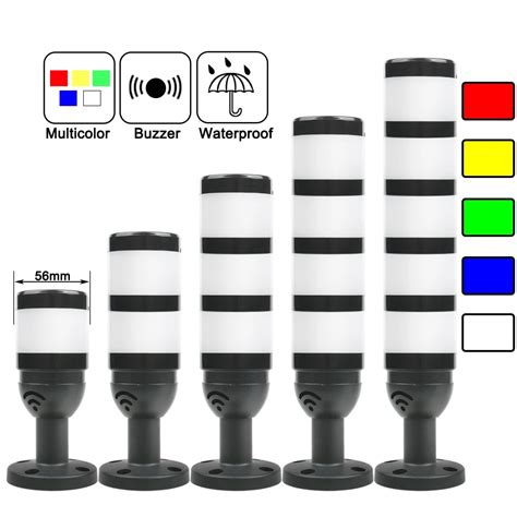 Smgj5 Multilayer Rotary Industrial Led Signal Stack Tower Warning Light