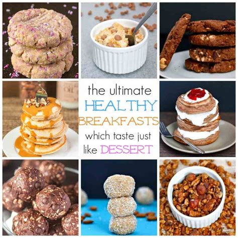 Healthy Breakfasts Which Taste Just Like Dessert