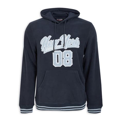 Navy Branded Hoodie 3129524 Hemisphere Sport