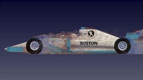 F1 Cfd Post Processing Boston Racecar Engineering