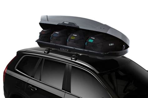 Thule Pacific M 200 | Dakkoffer met tassenset Thule | 410 L | Antraciet
