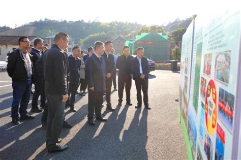 省生态环境厅厅长郎文荣赴杭州市临安区调研生态环境保护工作