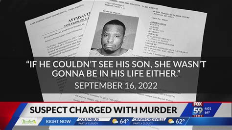 Court Docs Man Accused Of Killing Sons Mother Outside Indy Daycare